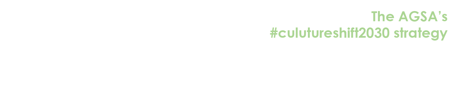 The AGSA’s #CulutureShift2030 strategy | IAR 2022-23